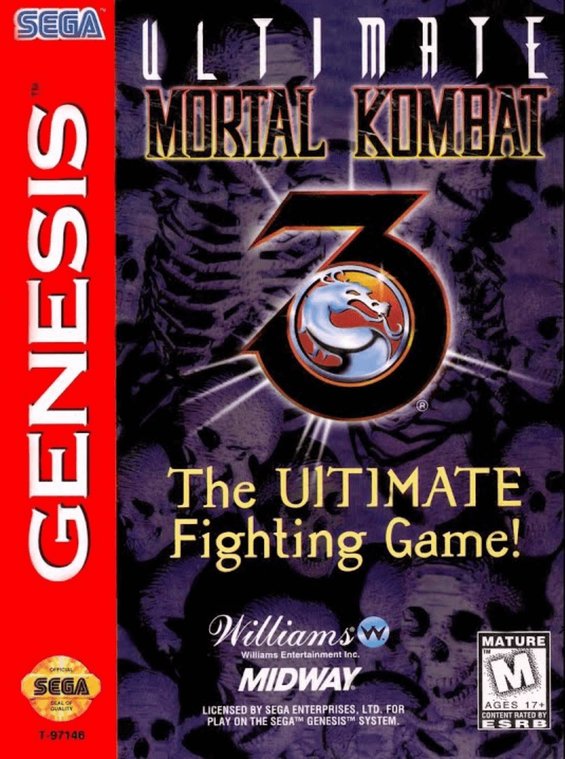 Ultimate Mortal Kombat 3 Rom Sega Genesis Sg